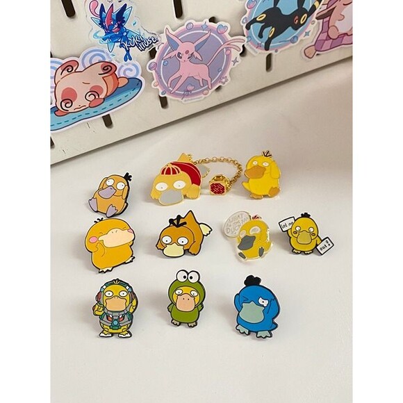 Pokemon | Jewelry | Psyduck Mood Series Collectible Enamel Pins Styles ...